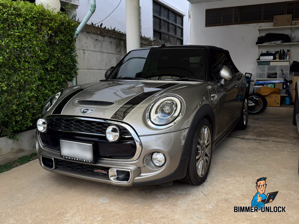 MINI F57 iDrive Update Flash iD4 to iD6 with Stable System - bimmer-unlock.com